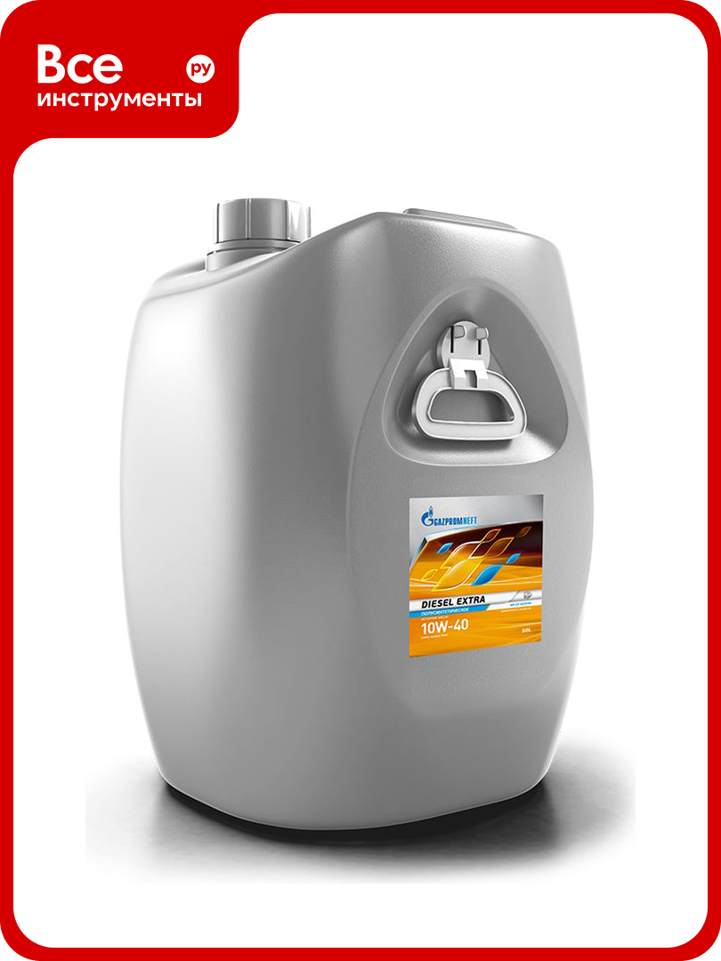 Масло Diesel Extra 10W-40 50л Gazpromneft 2389900016, зеленый, 50 л