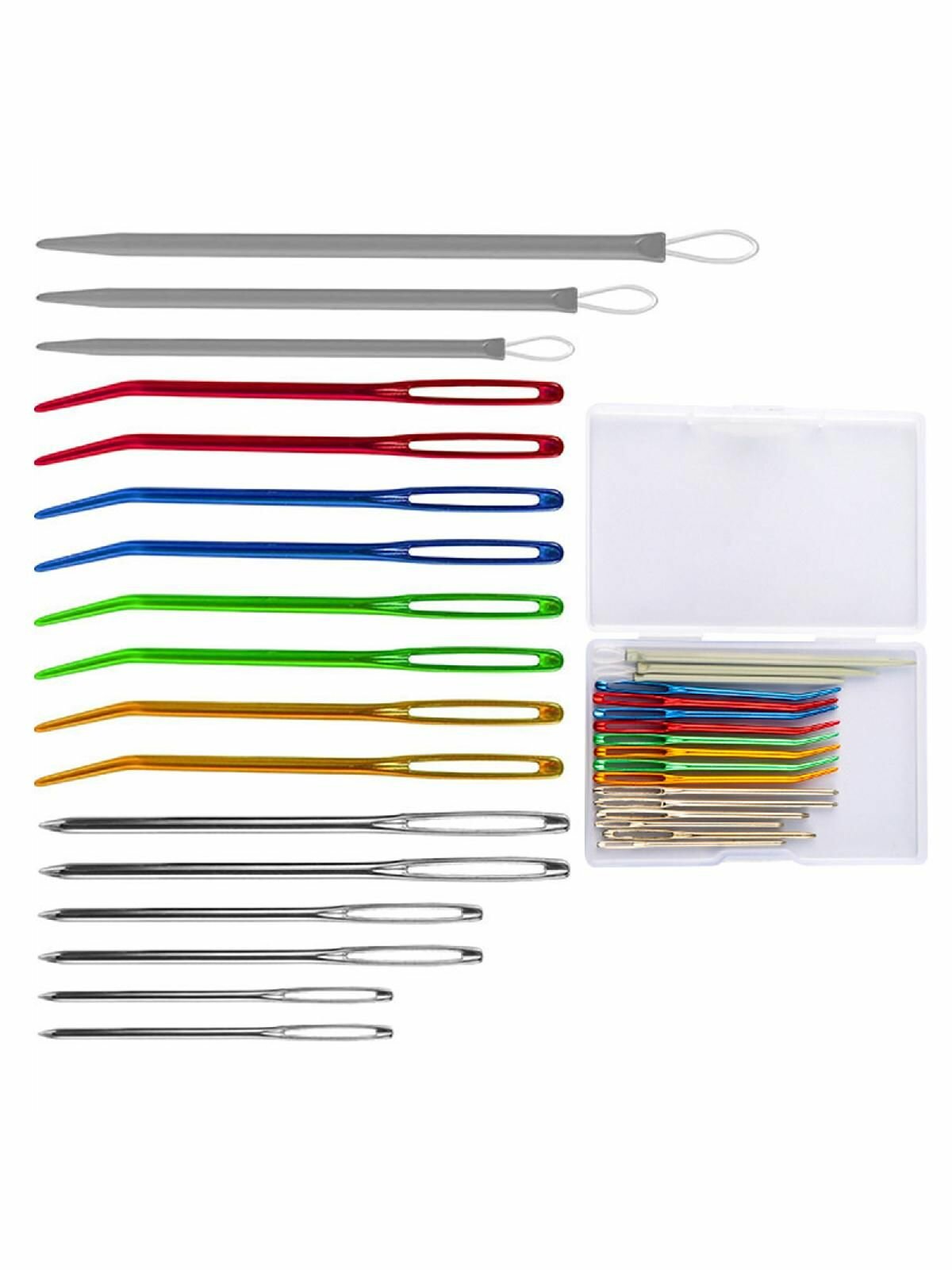 Набор вязальных игл с футляром