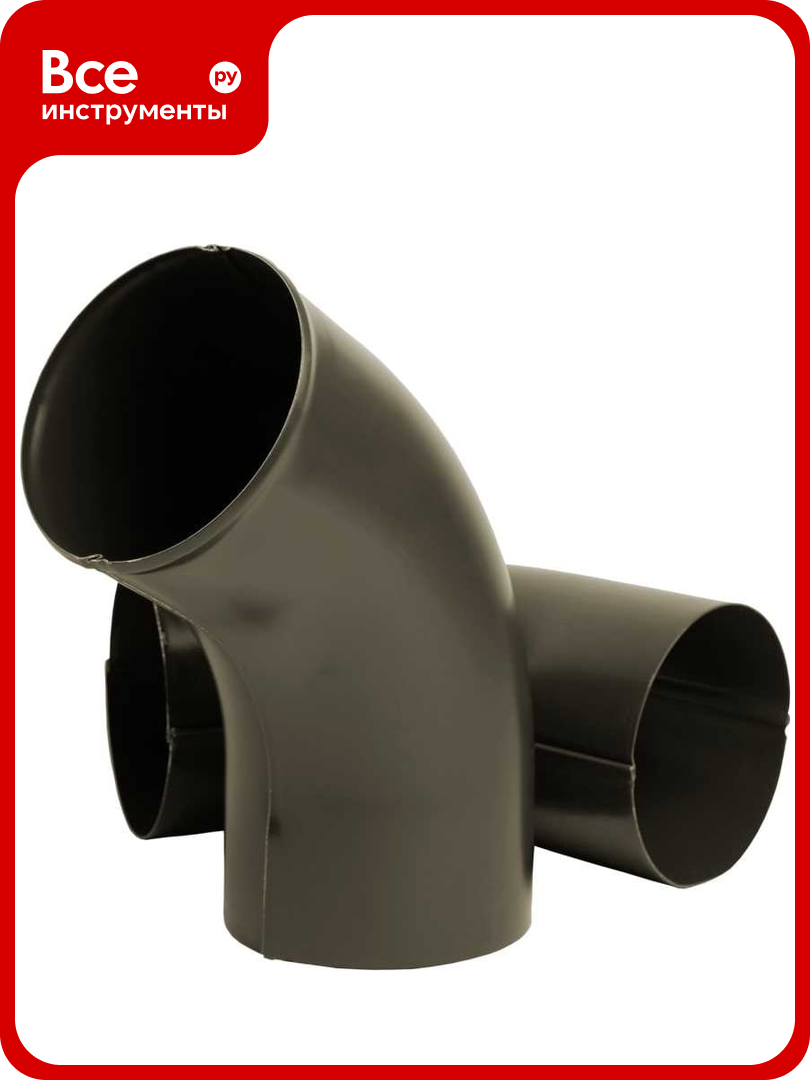 Колено трубы NIKA круглое, NL 807 В0000019165, это