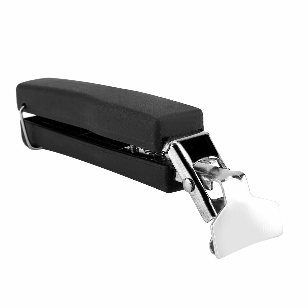 Многофункциональный держатель для посуды и чаши с защитой от ожогов, нержавеющая сталь (черный)