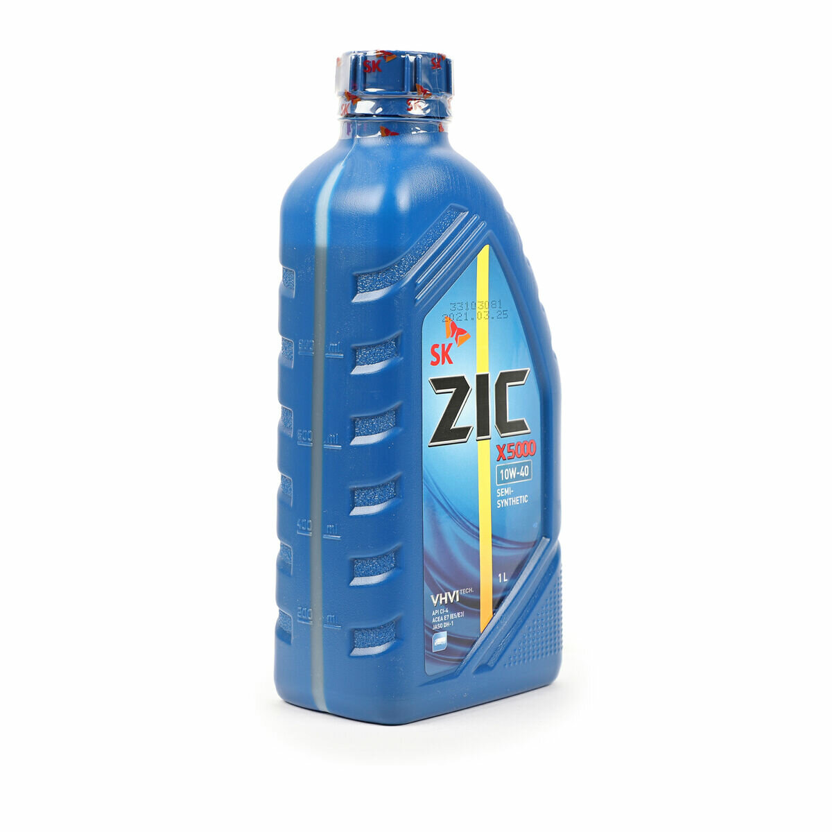 Масло Моторное Zic X5000 10W-40, 1Л, П/Синт, Ci-4 /Sl; E7/E5/E3; Mb 228.3; M3275-1; Vds-3…(Zic 132658)
