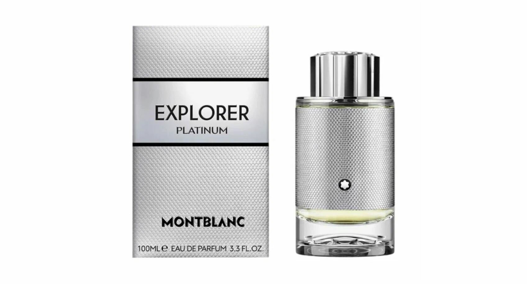 Парфюмерная вода Mont Blanc Explorer Platinum 100 мл, древесные фужерные