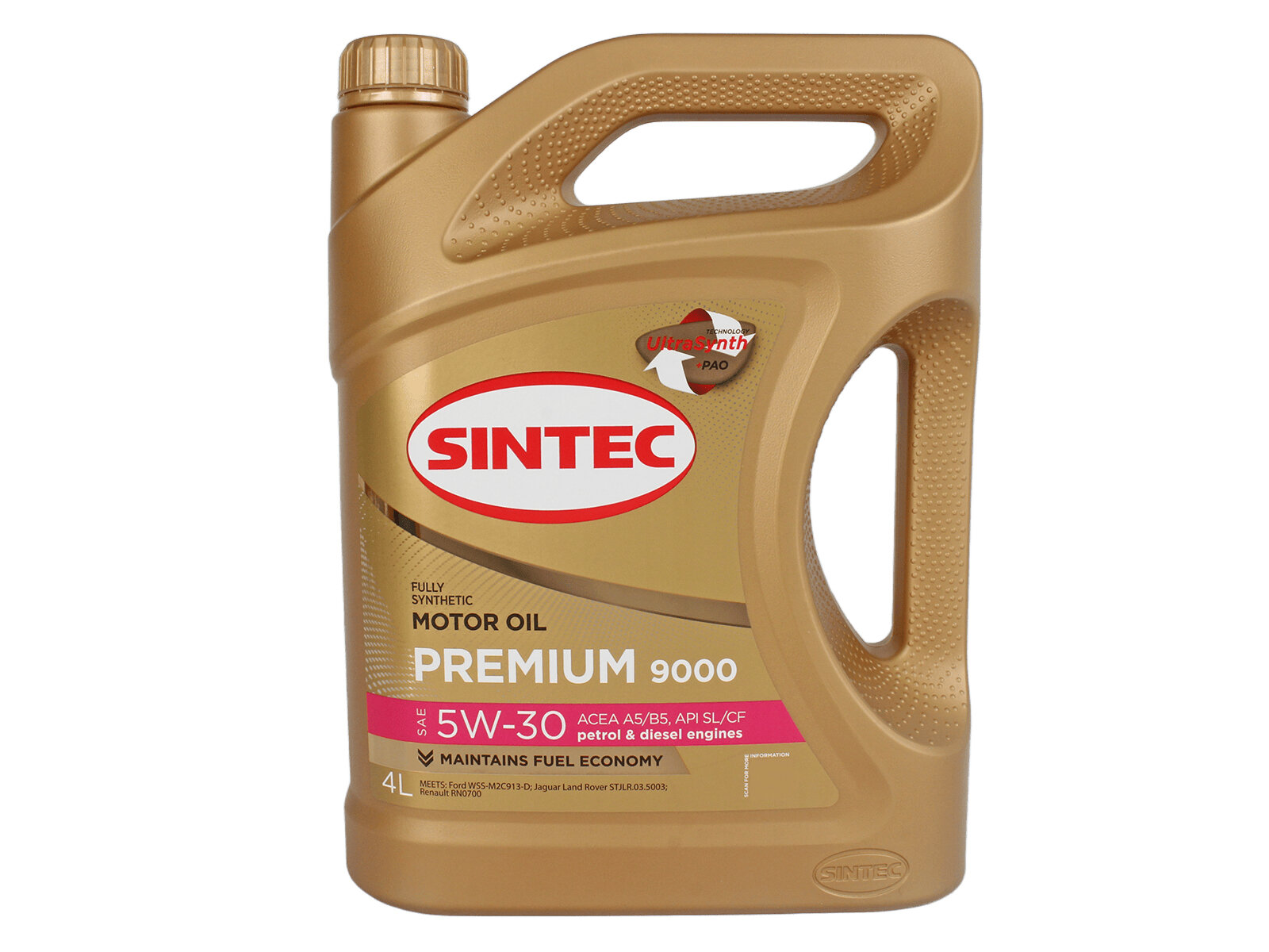 Масло моторное SINTEC PREMIUM 9000 5W30 A5/B5 4л