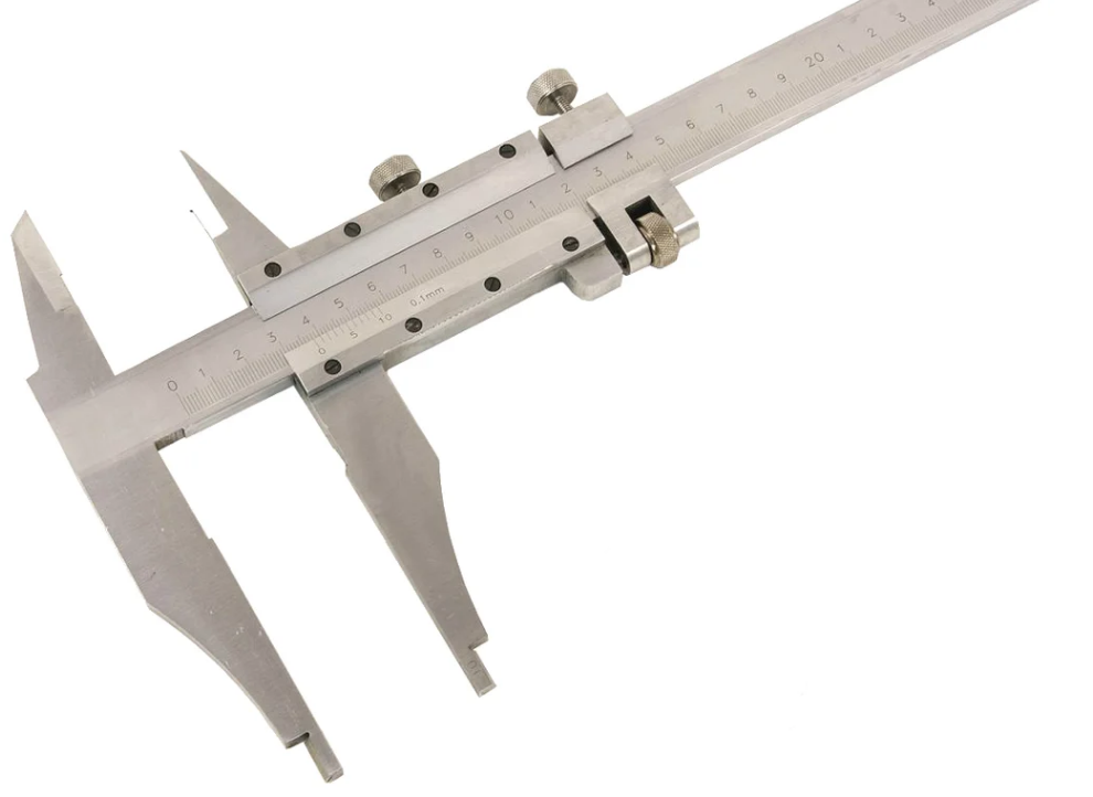 Штангенциркуль калиброн шц-ii 0-500 губ 100мм 0.1 1 кл. точности