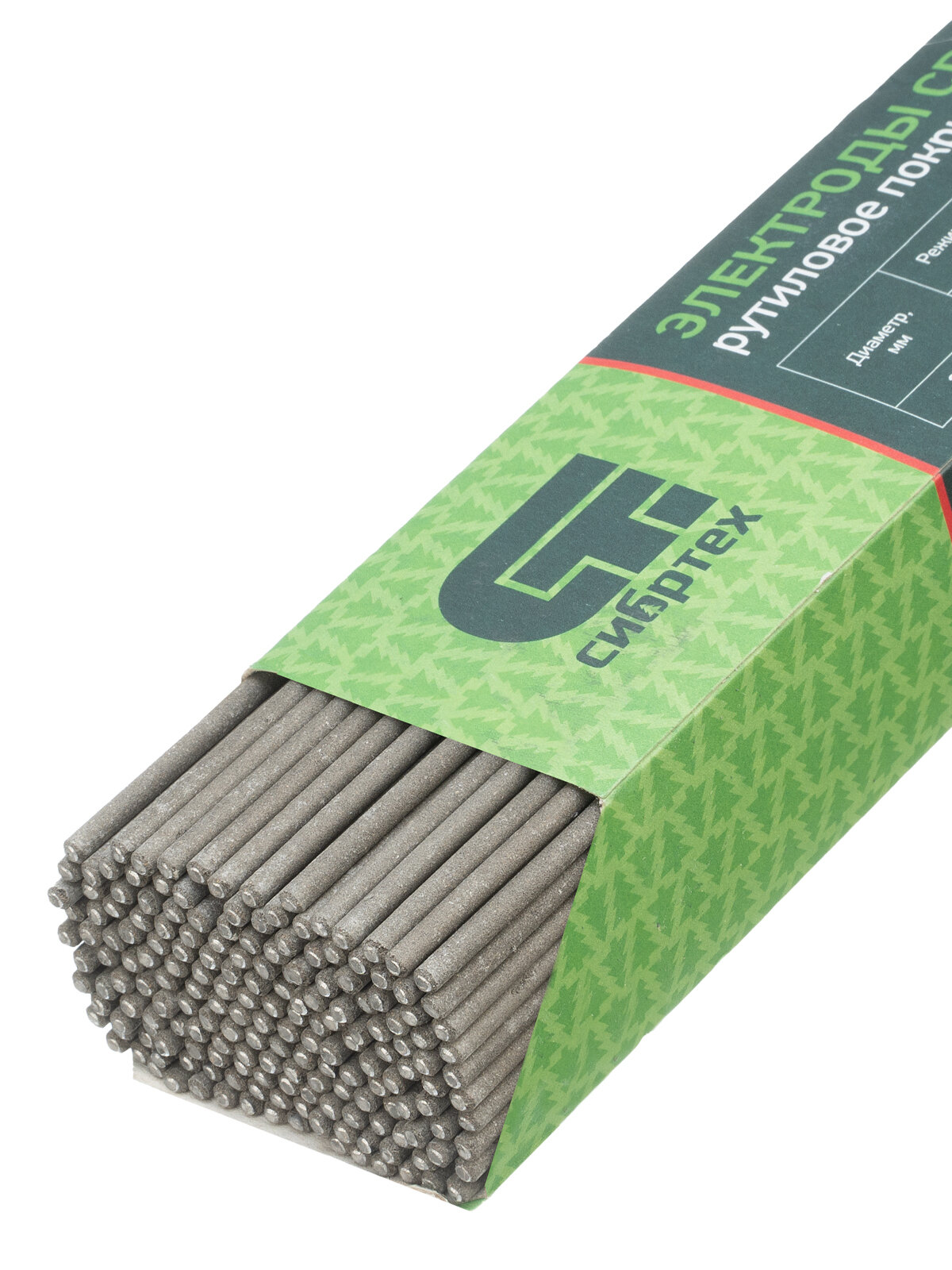 Электроды Сибртех MP-3, диам. 3 мм, 4,5 кг, рутиловое покрытие 97532