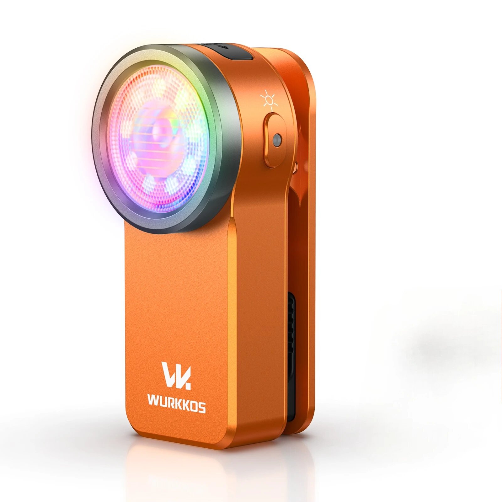 Wurkkos HD03 портативный алюминиевый фонарик Orange