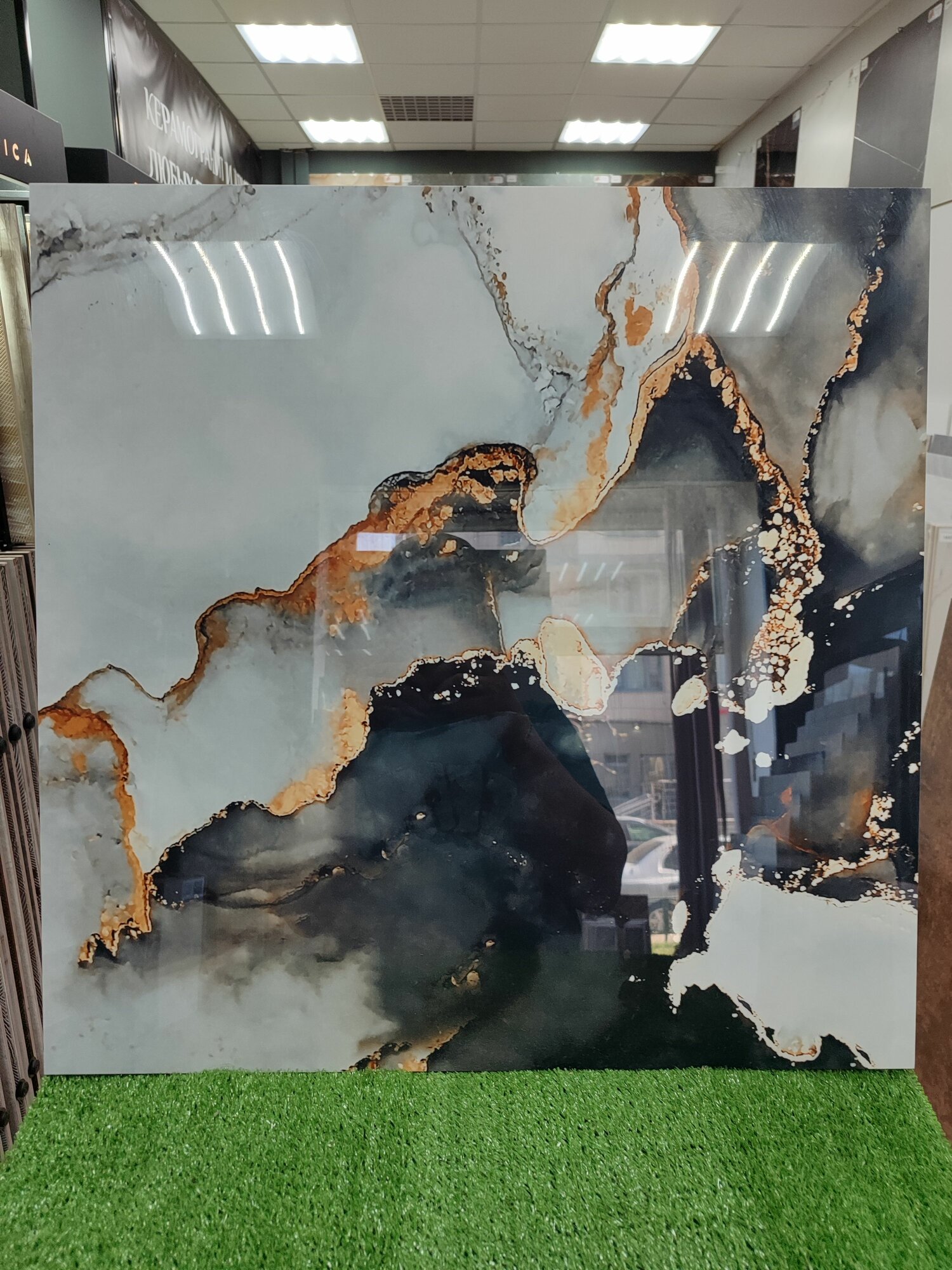 Керамогранит под мрамор Concor Golden Sky High Glossy 60x60 Полированный