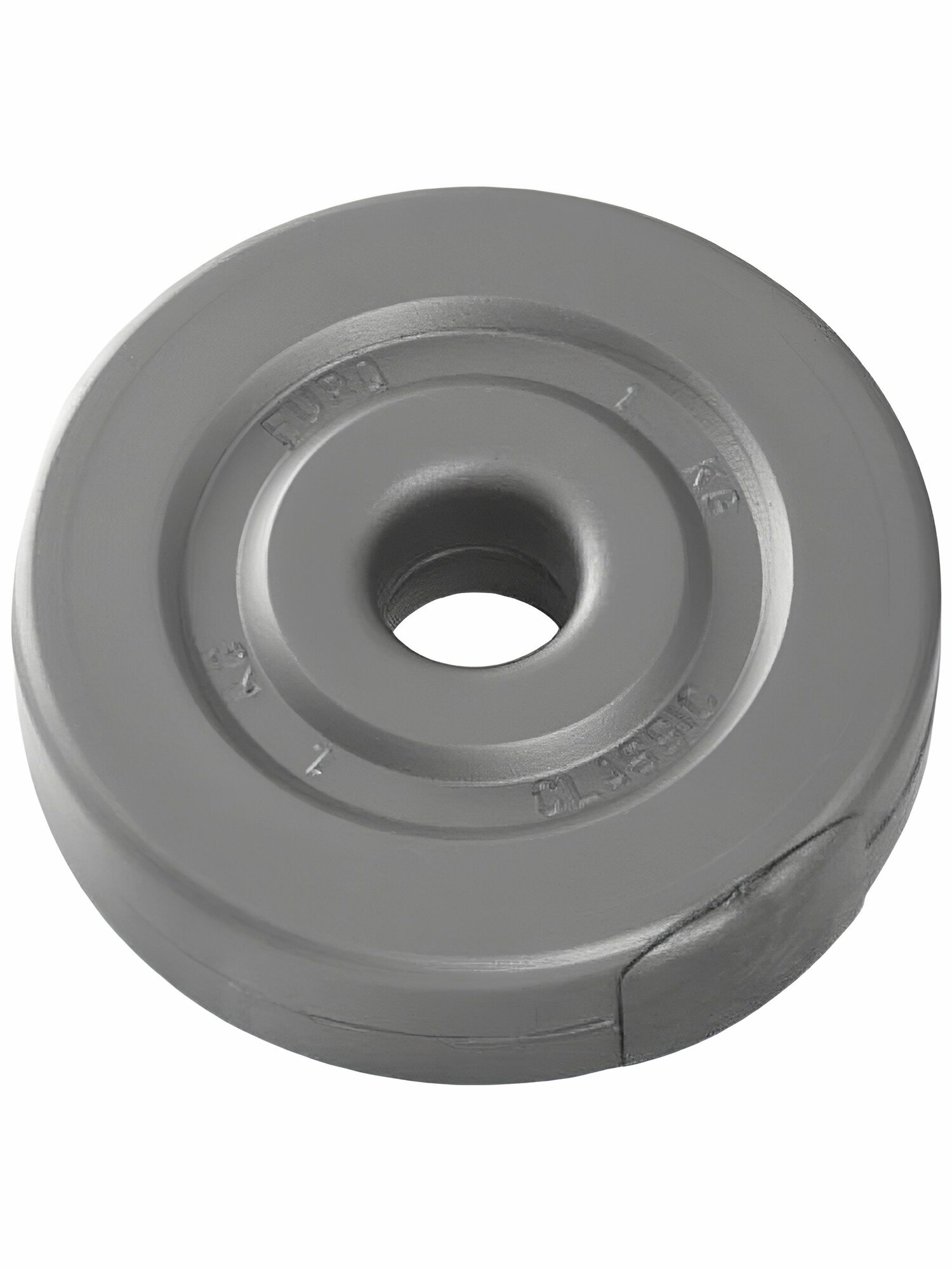 Диск для штанги композитный Euro-Classic 1 кг (d26)