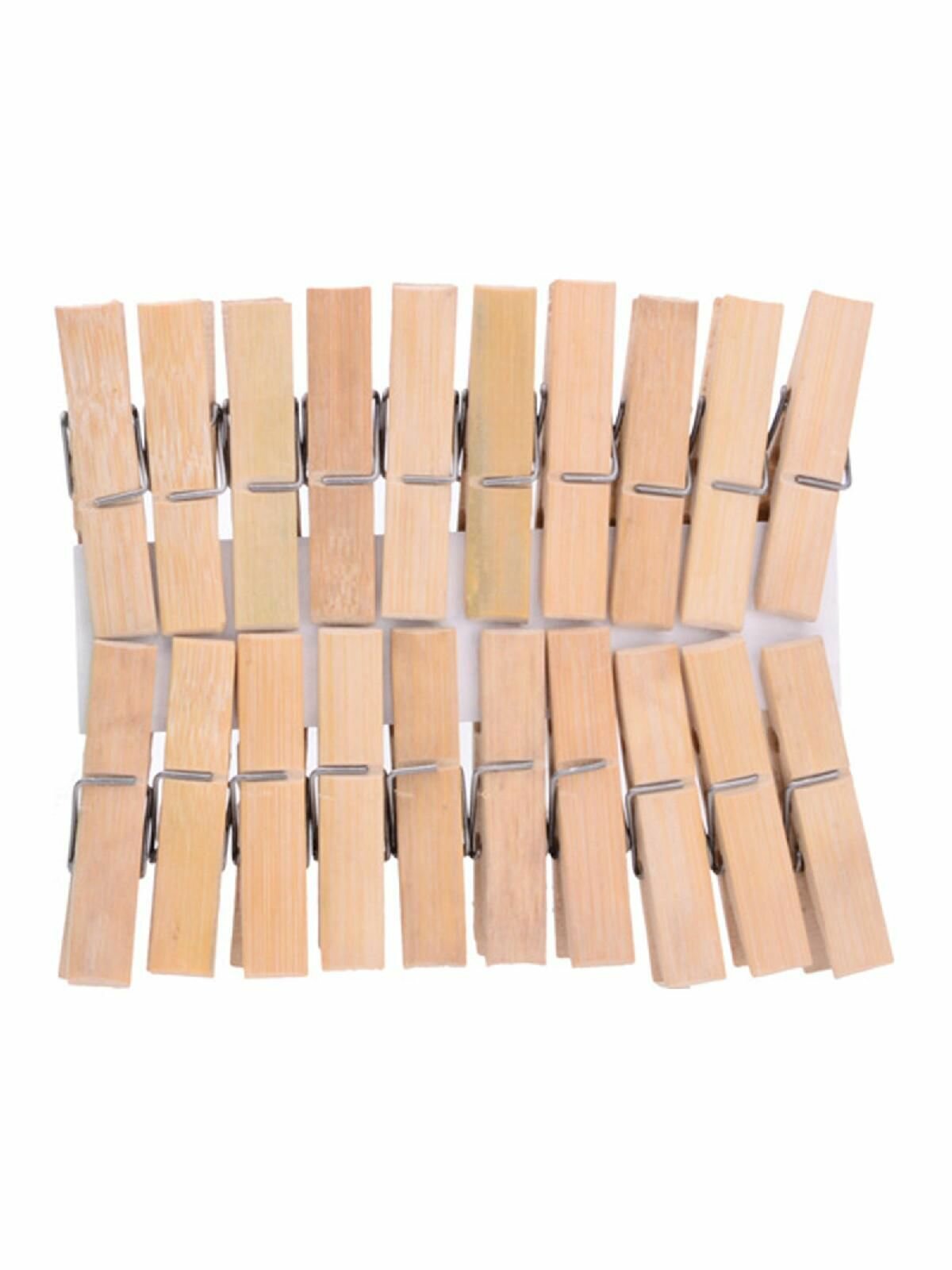 20 шт. Бамбуковые прищепки