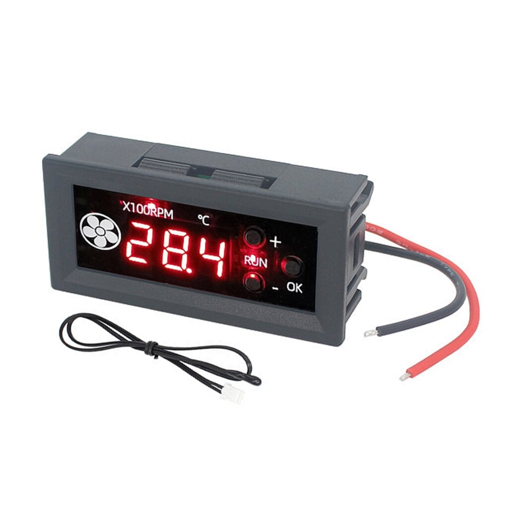 12 В PWM 4-проводной модуль контроллера скорости вентилятора, снижение шума, низкий контроллер