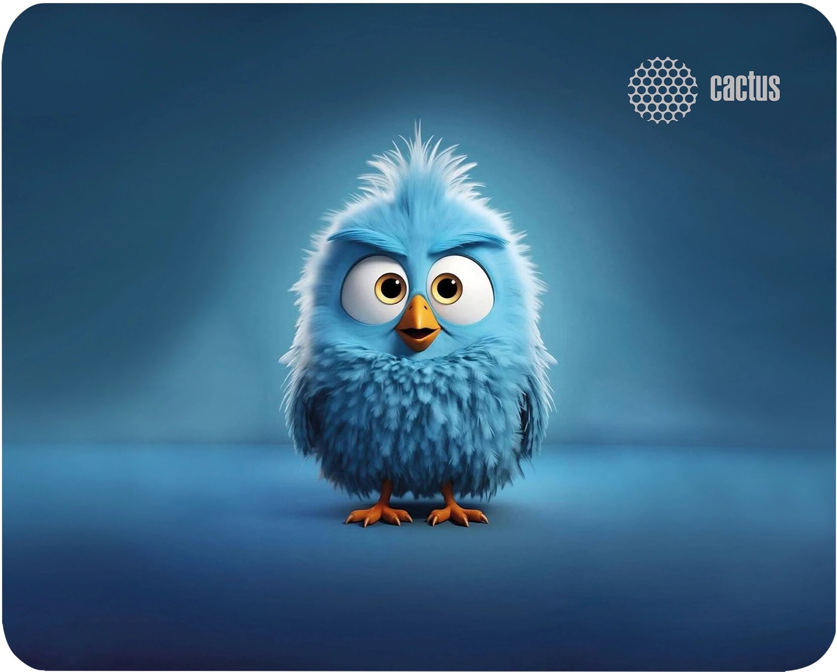 CS-MP-P13XS / Коврик для мыши Cactus Bird ткань, 220х180х2мм [cs-mp-p13xs]