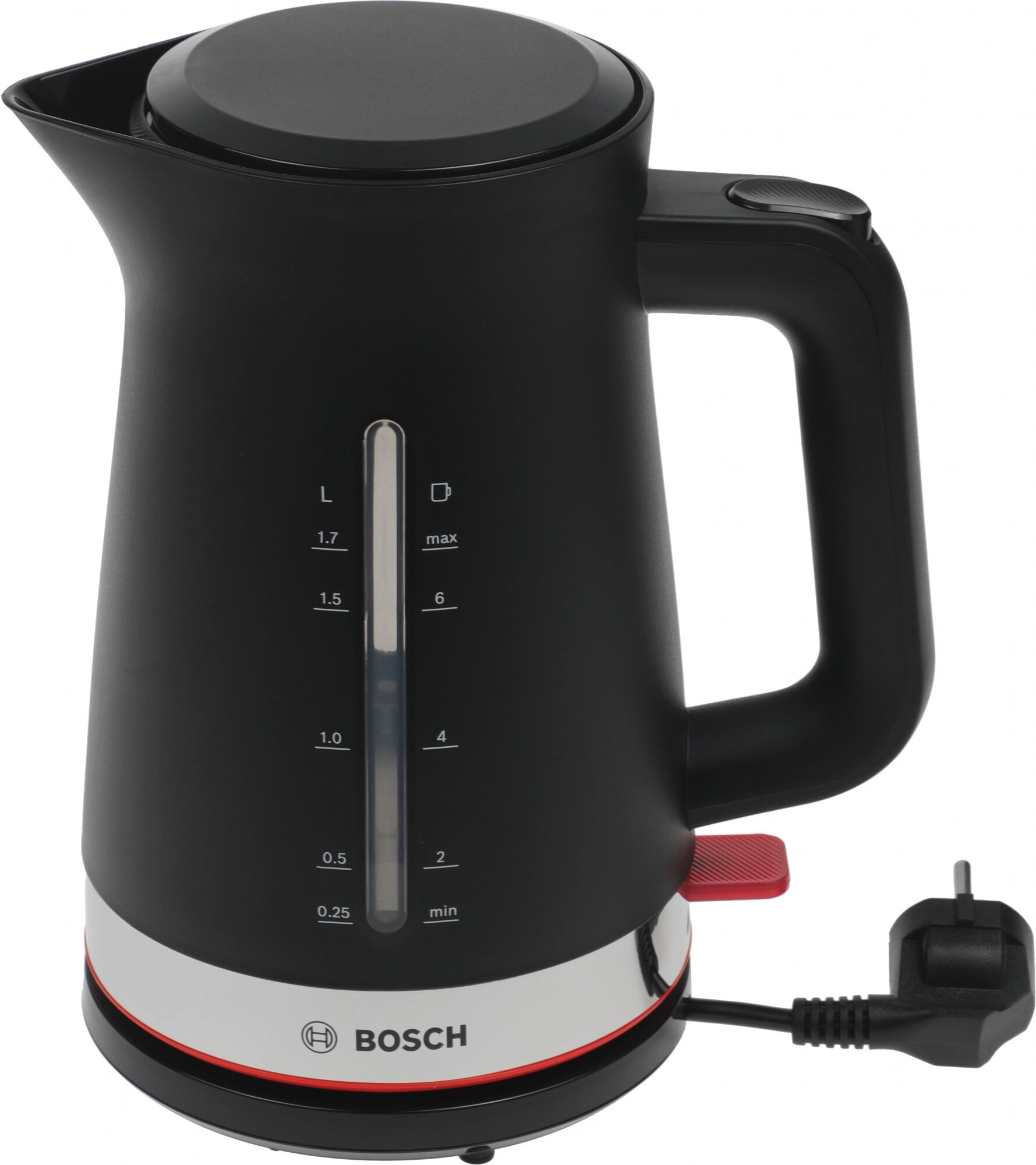 Чайник электрический Bosch TWK4M223, черный