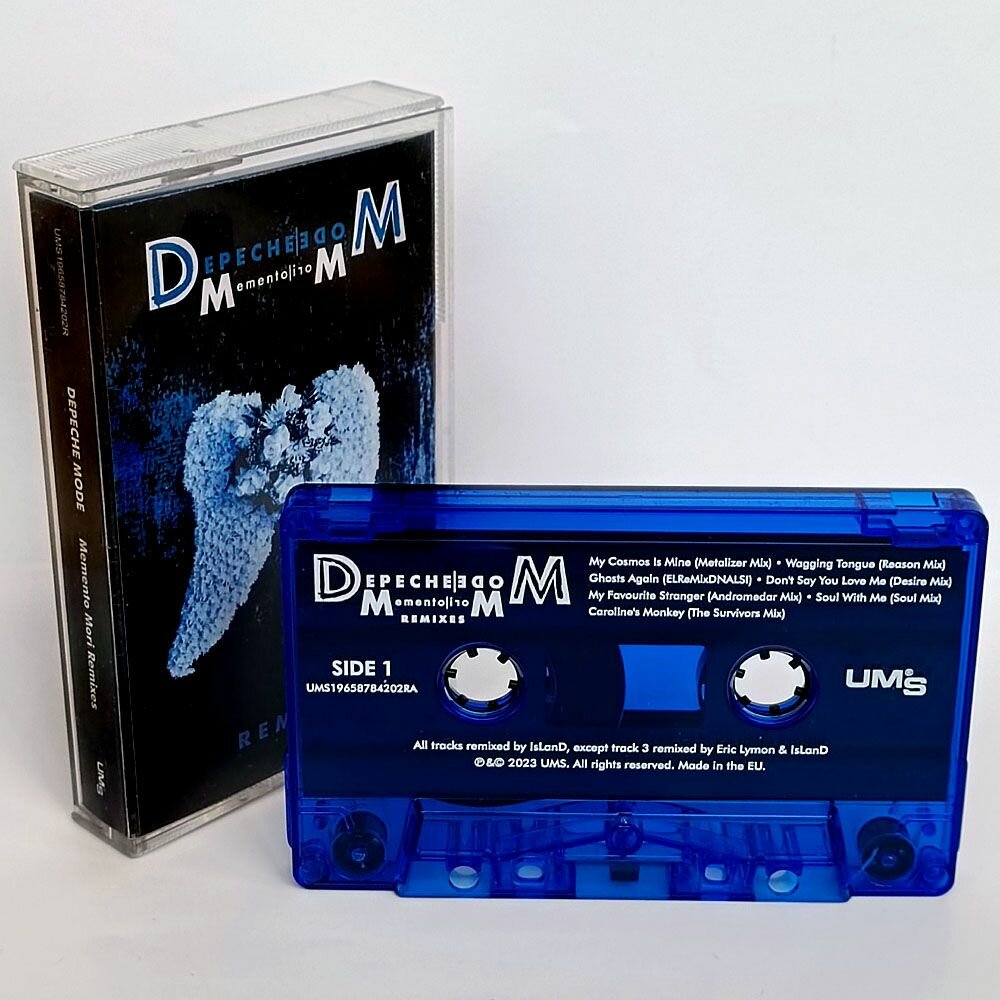 Аудиокассета - DEPECHE MODE Memento Mori-REMIXES 2023 limited edition