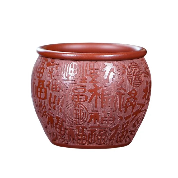 160 мл Исин Цзыша Сто благословений Чайная чашка чайная чаша Набор чайных чашек Чашка для дегустации запаха Jianzhan Master Cups Чайные предметы