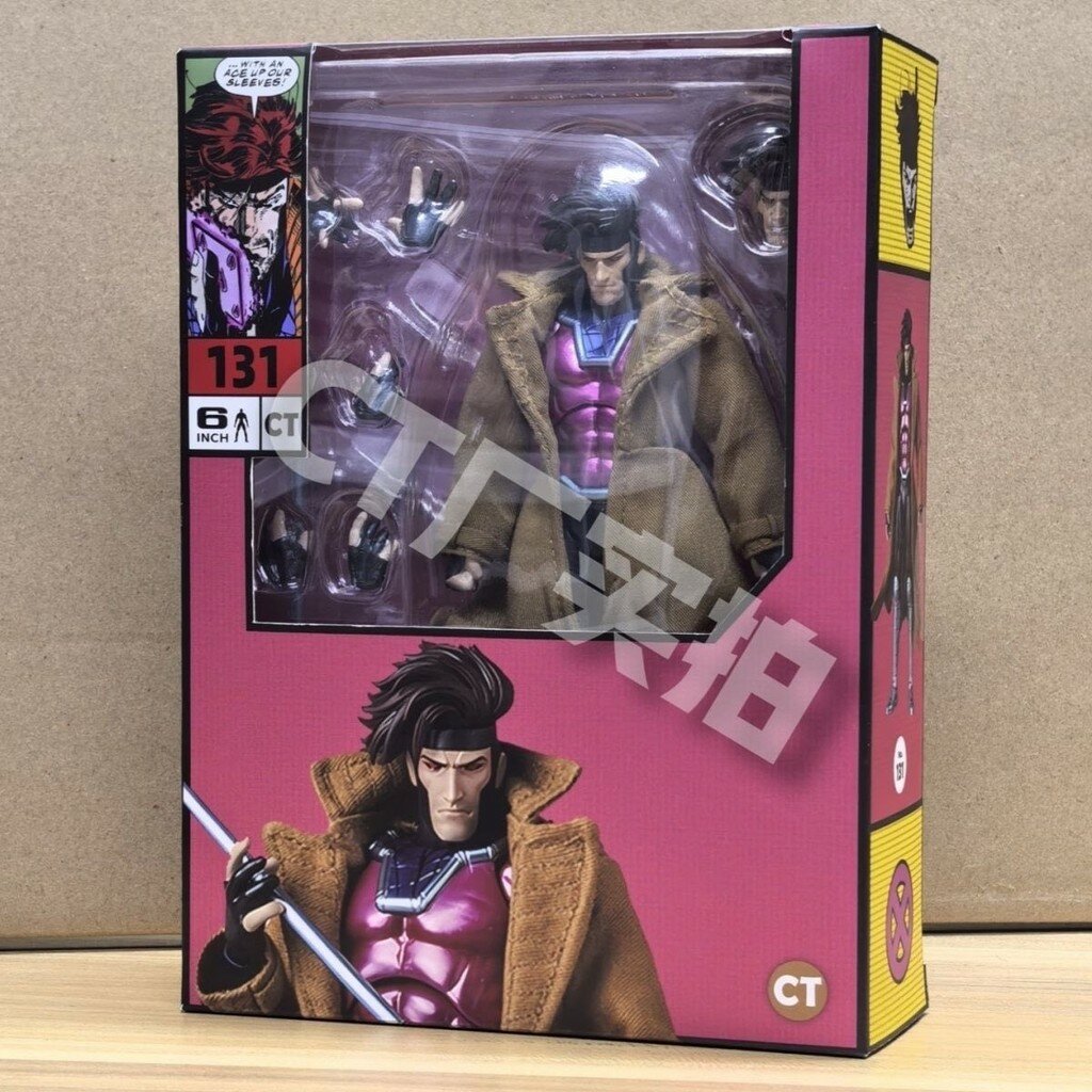 Bandai Mafex 131 X-Men Росомаха, In Stock-Gambit, New-CT Factory
