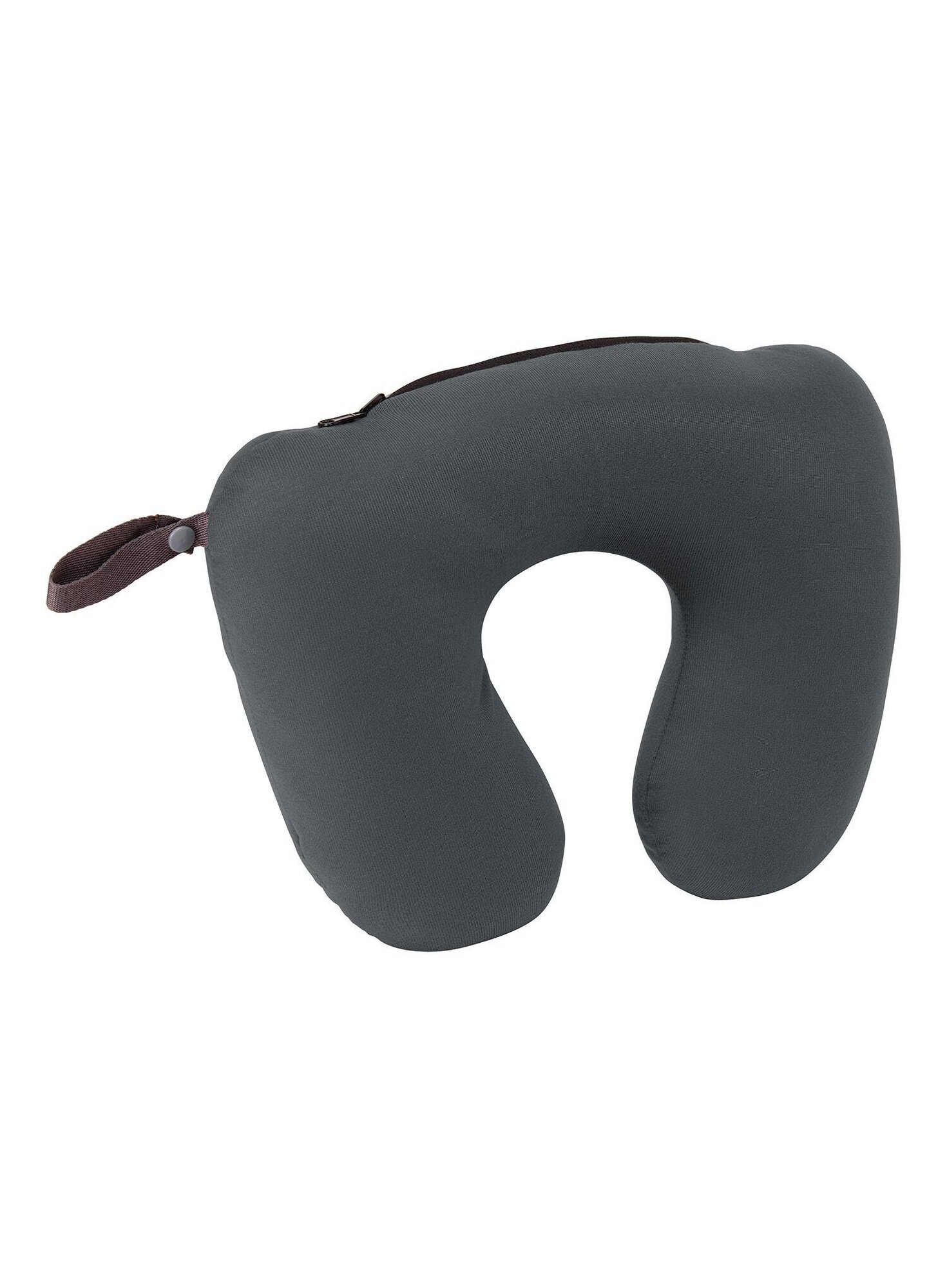 Decathlon Туристическая подушка Trekmates Deluxe 2 in 1 Pillow, серая, многофункциональная