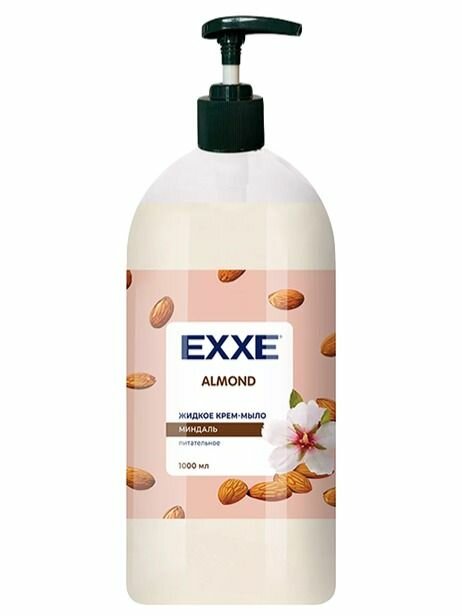 EXXE Жидкое крем мыло Миндаль 1л