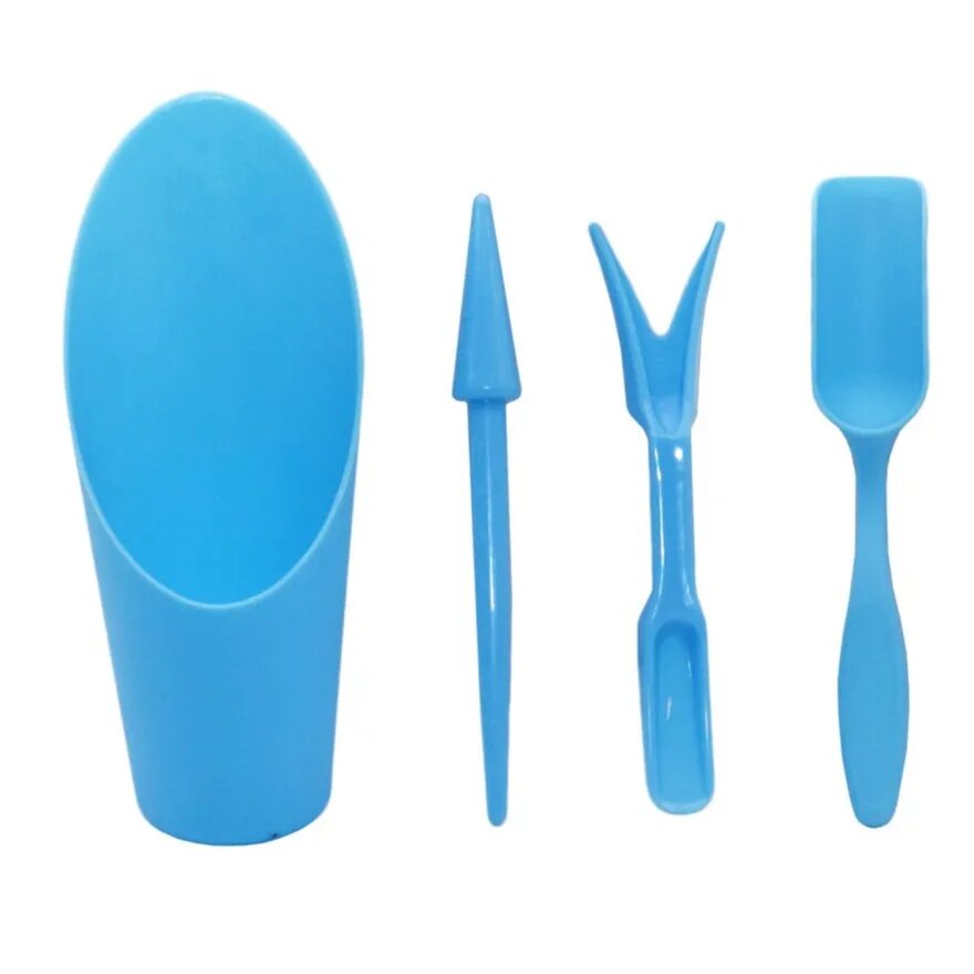 Набор садовых инструментов для пересадки Adhere To Fly 4 шт. Blue