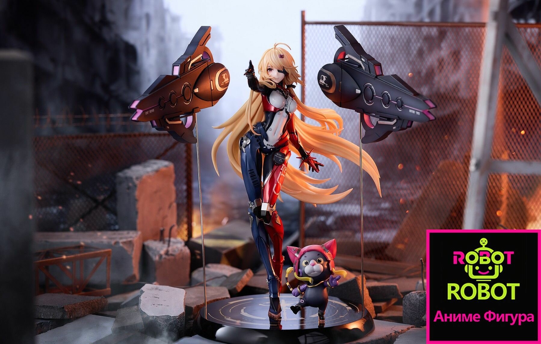 RIBOSE аниме фигура/Tower of Fantasy NEMESIS Morning star/ ROBOT