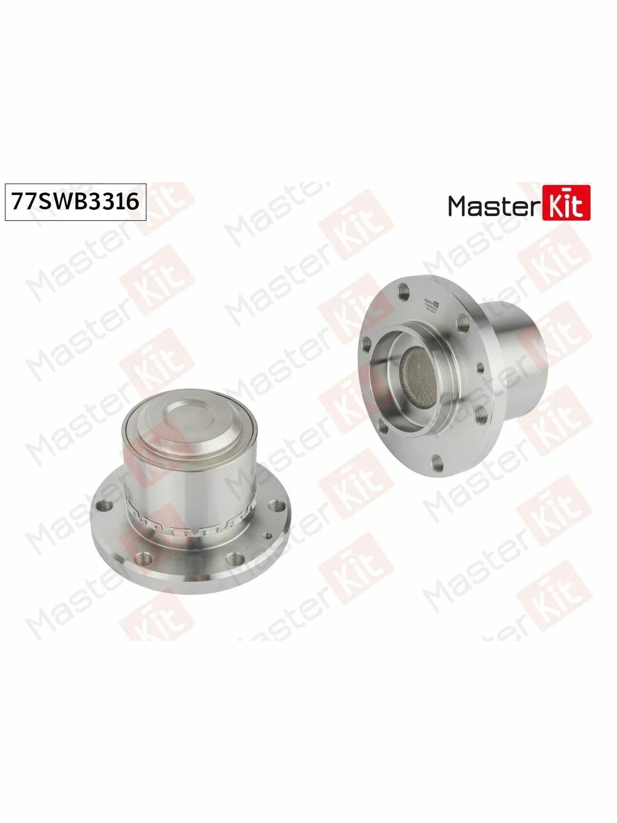 Ступица в сборе с подшипником передняя Mercedes-Benz SPRINTER 3-t/3,5-t/4,6-t (906)/Volkswag, MASTERKIT 77SWB3316
