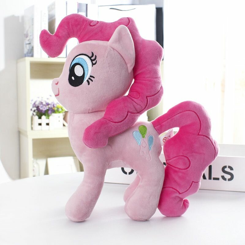 My Little Pony Плюшевые игрушки, куклы, подарки на день рождения для девочек,33cm