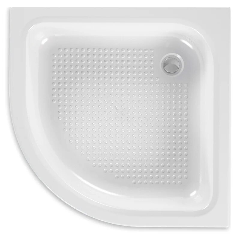 Поддон для душа Melodia della vita Round 59375 90x90 см, акриловый, угловой, средний, с антискользящим покрытием, российский