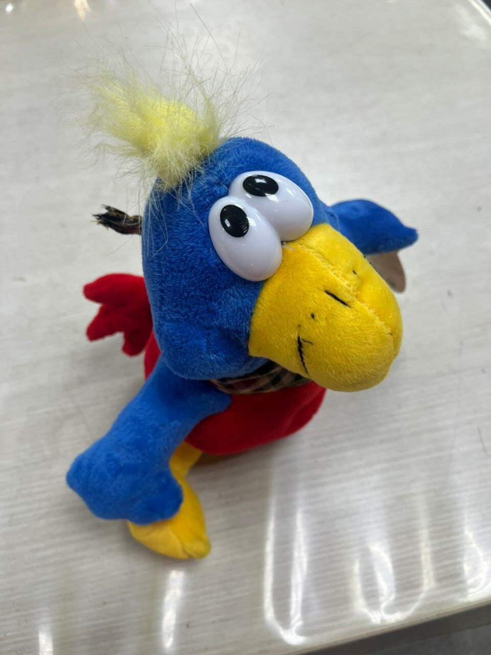 Мягкая игрушка Попугай Пушистые Друзья 26245PD, искусственный мех, для детей от 3 лет