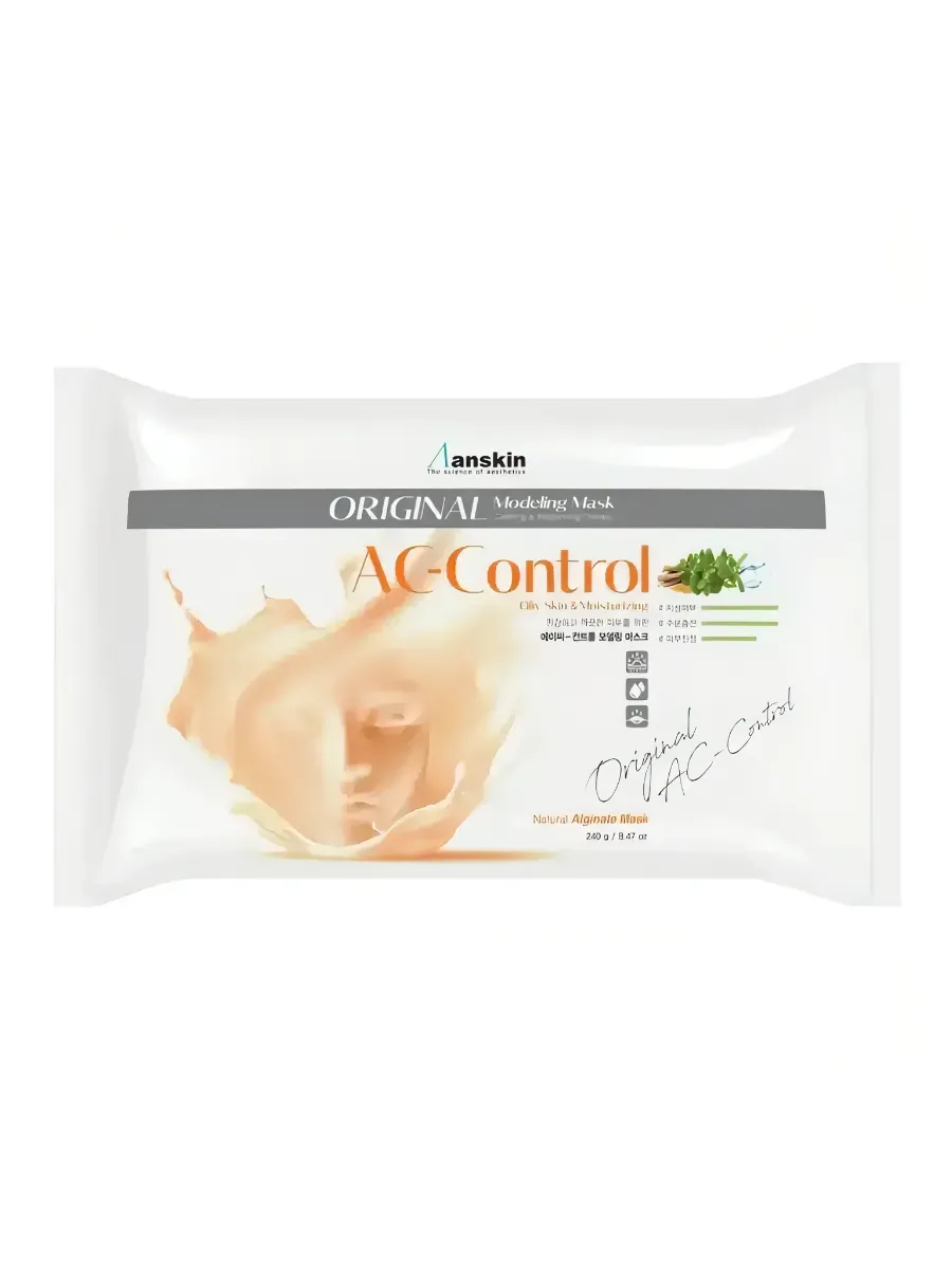 Маска Anskin AC Control Modeling Mask альгинатная для проблемной кожи против акне, 240 г