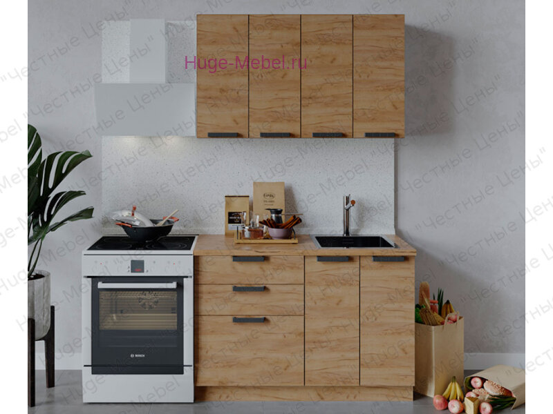 Кухня 1.2 метра "Пасаденна" Huge Mebel . Ширина 1200. Кухонные гарнитуры