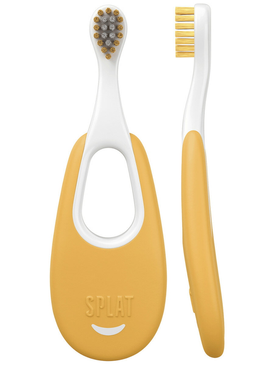 Зубная щетка детская Splat Baby с ионами серебра мягкая 0-3 года