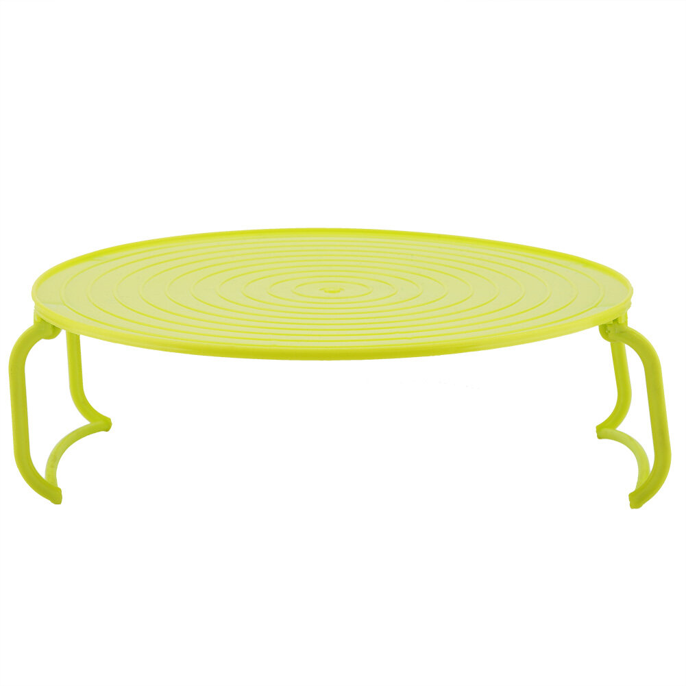 Многофункциональная пластиковая микроволновая печь. Нагреваемая стойка для приготовления лоток (зеленая)