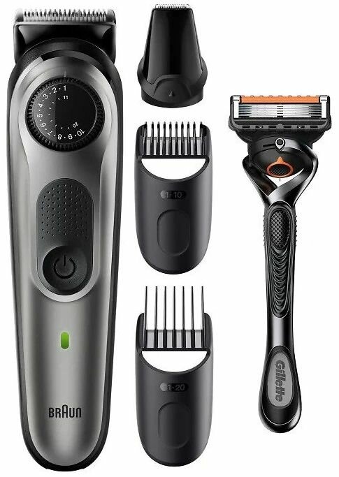 Триммер Braun BT 5360, 39 установок длины, нержавеющая сталь
