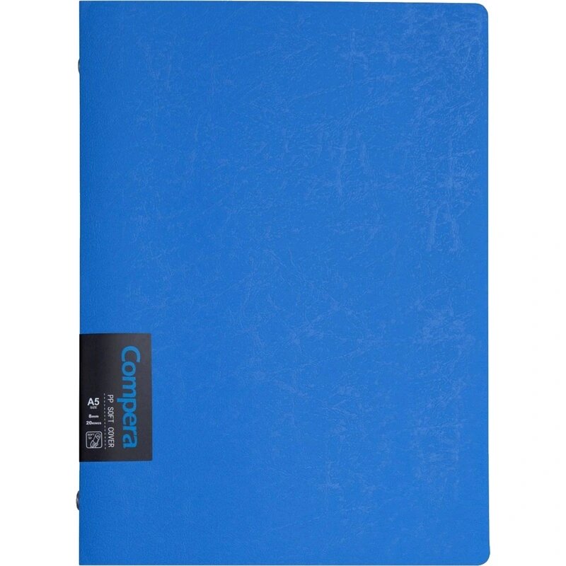 Тетрадь на кольцах А5, лин, 50 л Comix Compera Original, C7005 BU синий