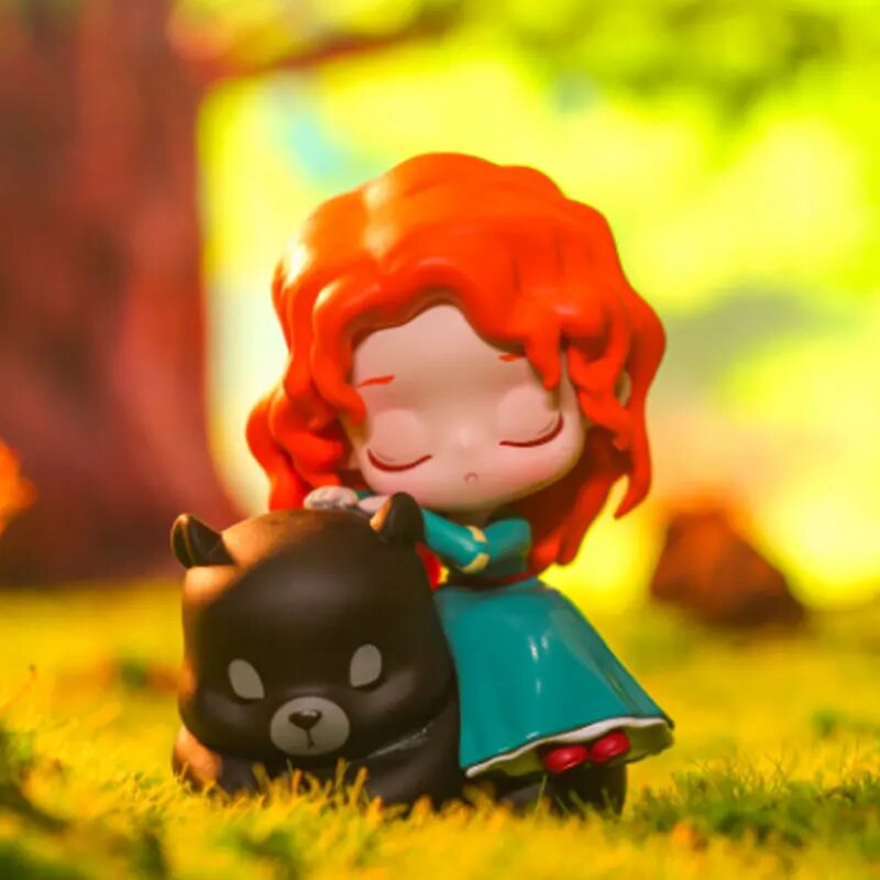 Фигурки Disney Fairy Tale Town Bandai open box to confirm