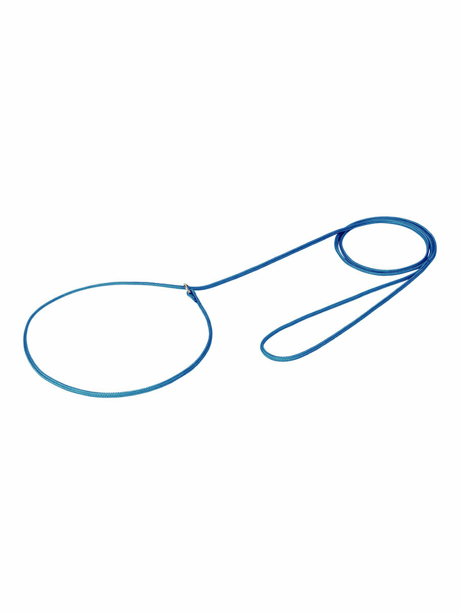 Поводок-удавка с кольцом для собак ZooOne, круглый, ширина 3 мм, длина 150 см (ультрамарин), 74-2401