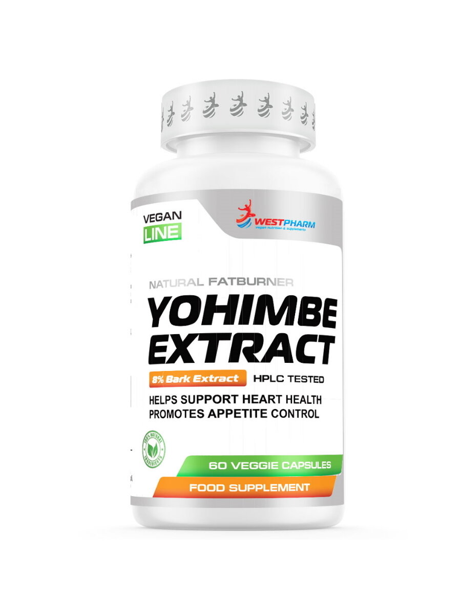 Westpharm Vegan line Yohimbe 8%, 60 капсул