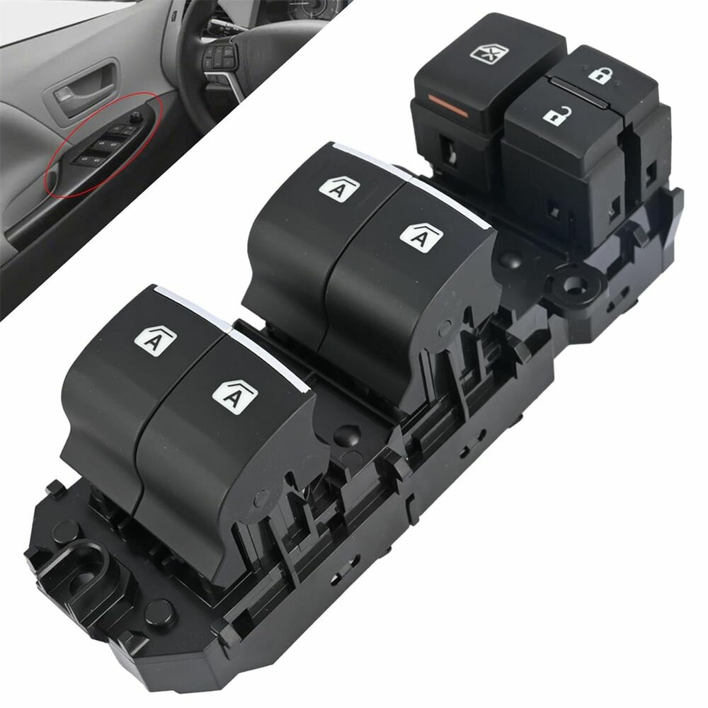 Новый Главный Выключатель Стеклоподъемника Передней Водительской левой двери, Подходящий Для Toyota Sienna 2015-2020