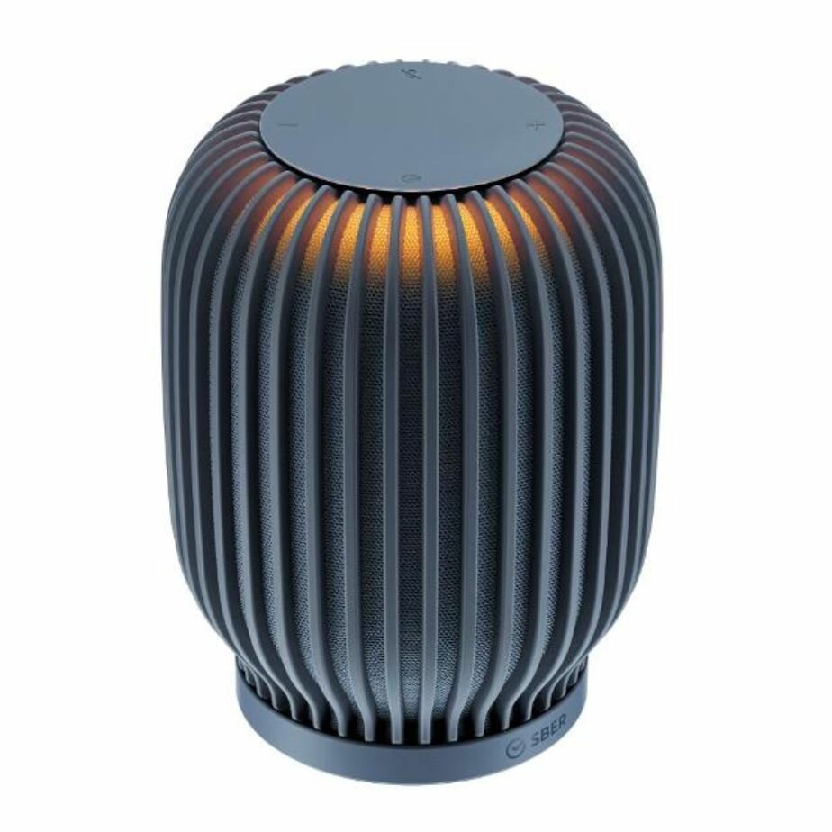 Умная колонка Сбер SberBoom (SBDV-00090S) темно-серый - 40 Вт, Bluetooth, Wi-Fi, USB Type-C