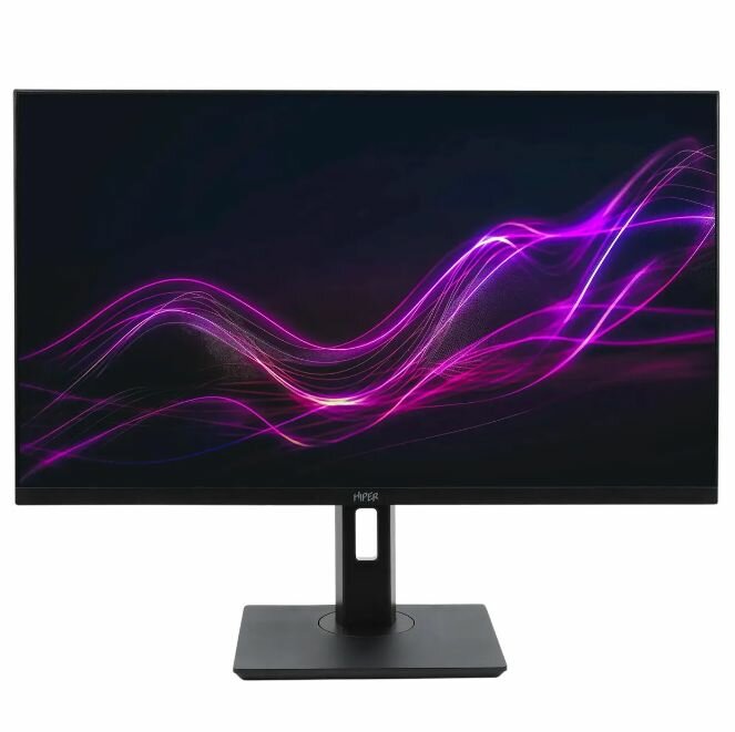 27" Монитор HIPER ProView KB2710 (KB2710HDC2HSV) черный - 1920x1080@75 Гц, IPS, 5 мс, 1000:1, 250 Кд/м, 178/178, HDMI, DisplayPort, VGA (D-SUB), AMD FreeSync