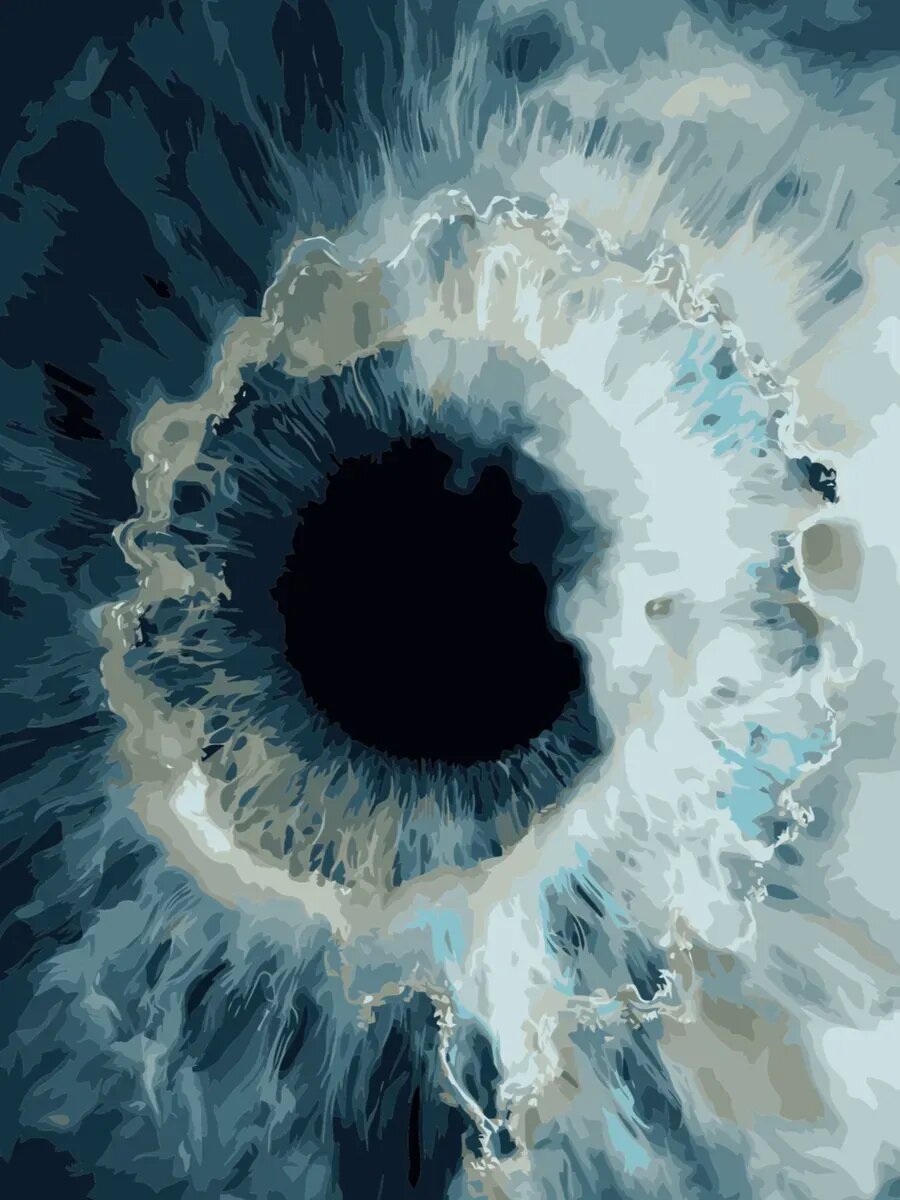 Картина по номерам 30x40 см дыра