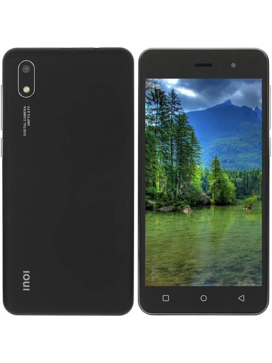 5" Смартфон 2 1/8 ГБ 2 BLACK