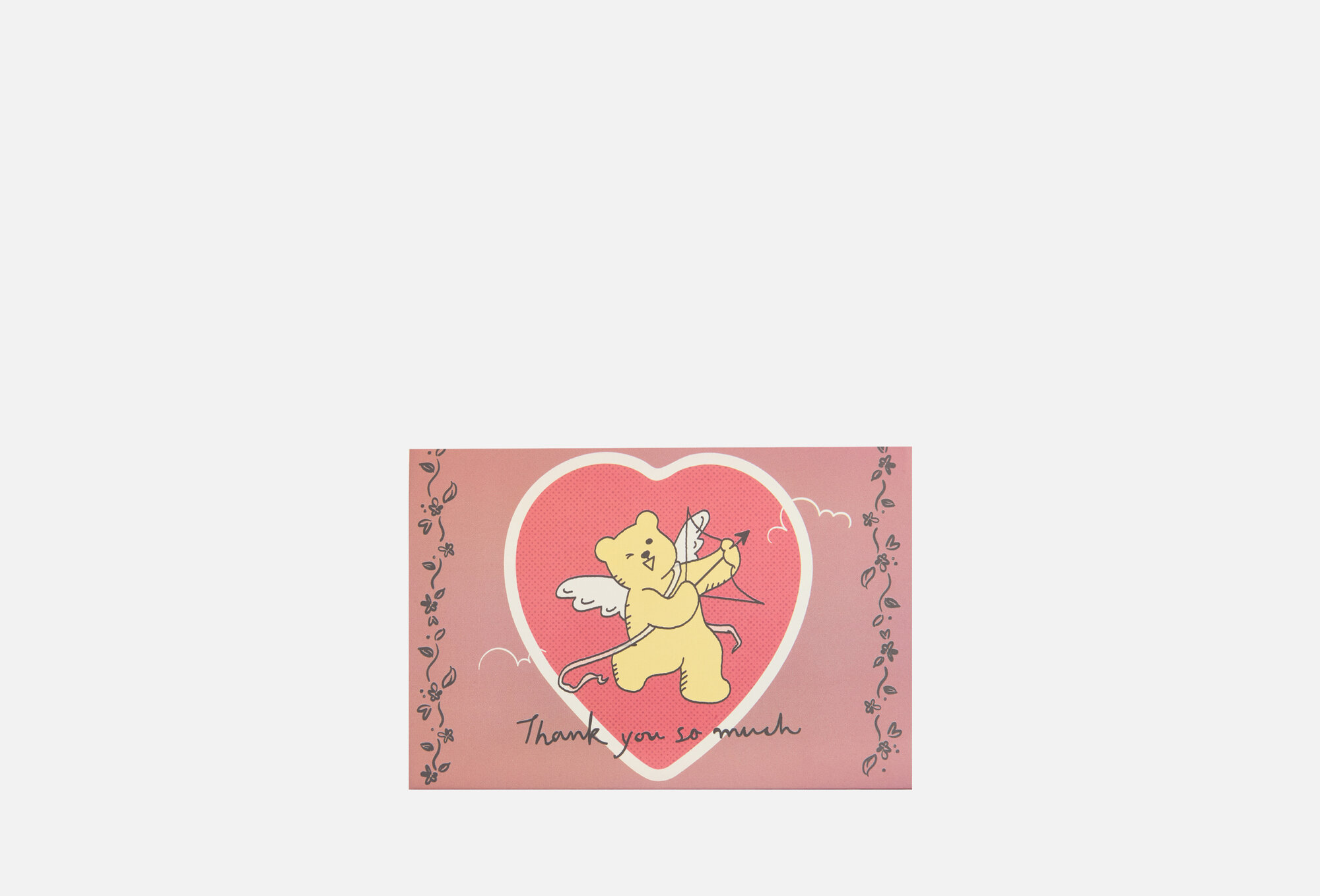 Складная голографическая открытка DAILYLIKE Jelly bear 04 Thank you