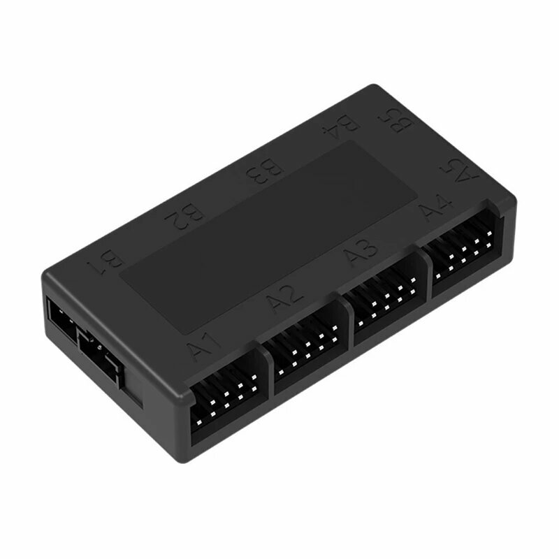 USB 2.0 9-контактный концентратор Black
