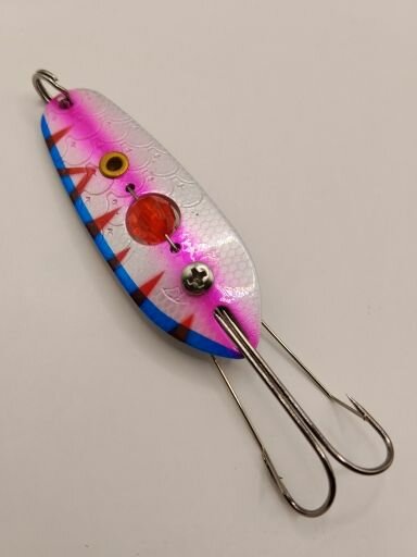 Блесна незацепляйка Kuusamo Rasanen Ruohikko helmi 60мм,15гр