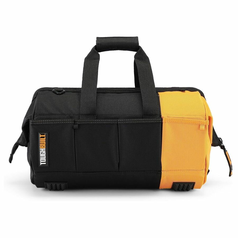 TOUGHBUILT TB-60-16 большая сумка для инструментов, 16-дюймовая, 38 карманов, 420 х 235 х 245 мм, черно-желтая