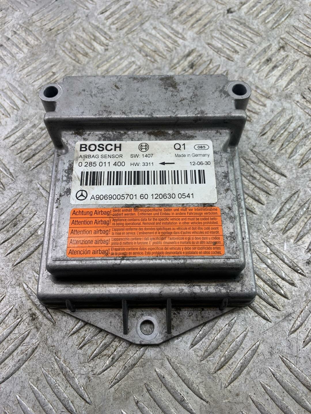 Блок управления подушками безопасности Volkswagen Crafter рест. (2011 - 2016) 0285011400