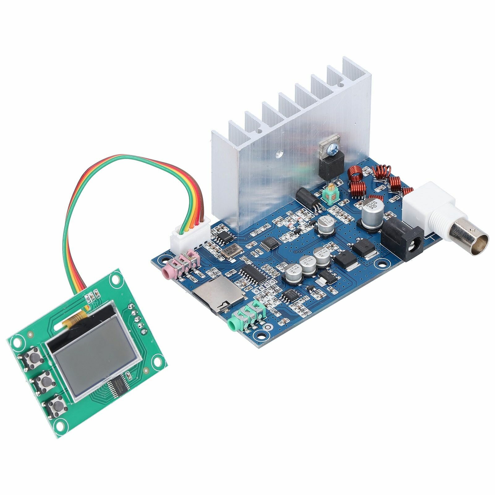 Стереофонический FM-трансмиттер с PLL и дисплеем