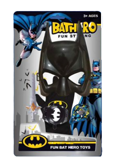 8812 Игровой набор Бэтмен с перчаткой и маской (Batman)