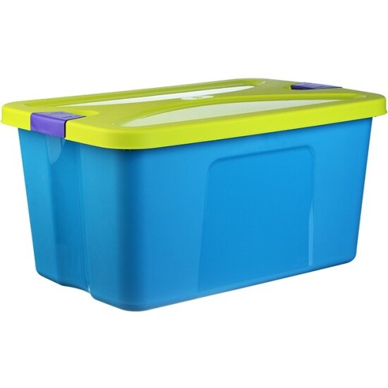 Ящик для игрушек Idea секрет М 2597 Бирюзовый