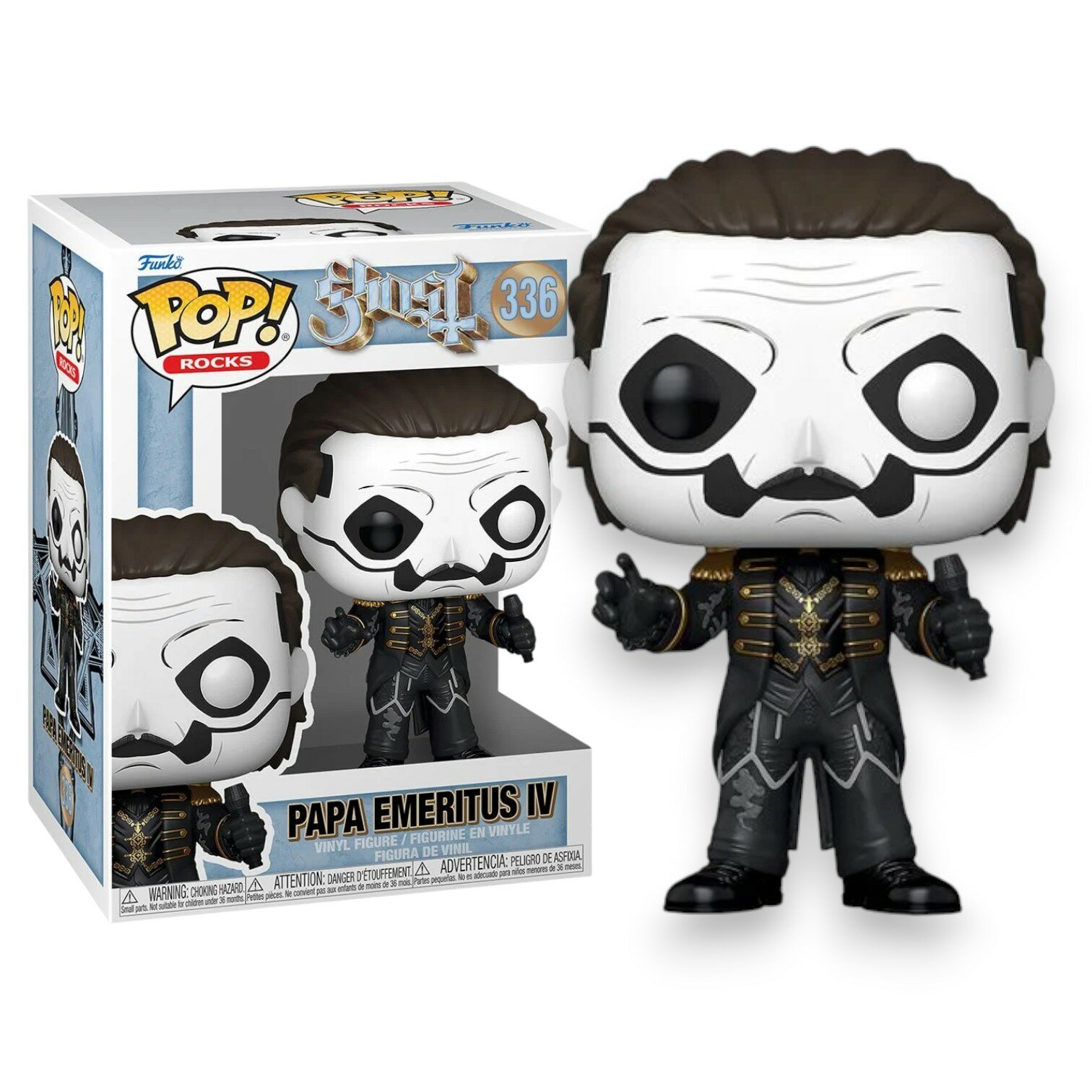 Фигурка Funko Pop! коллекционная Папа Эмиритус IV "Ghost" 336 (Фигурка Фанко Поп)